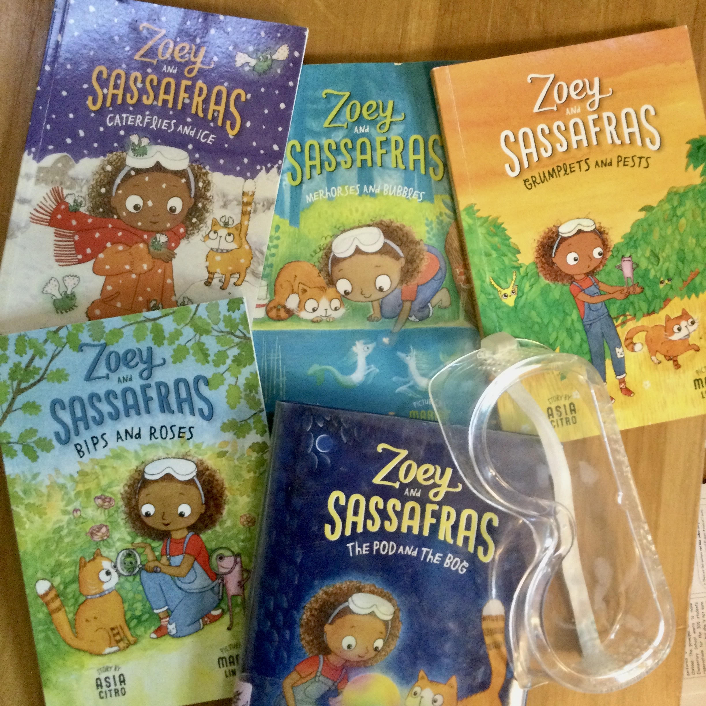 Our Favourite Science Novel Series: Zoey & Sassafras - Blackburnian